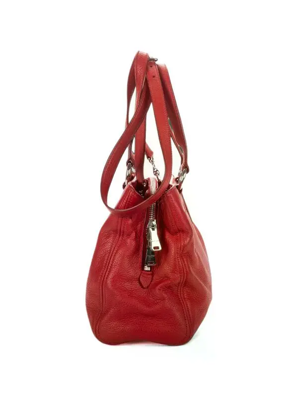 Miu Miu Logo-plaque Tote Bag