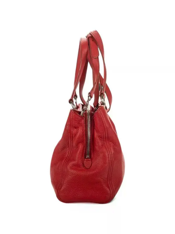 Miu Miu Logo-plaque Tote Bag