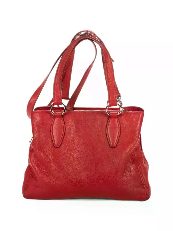 Miu Miu Logo-plaque Tote Bag