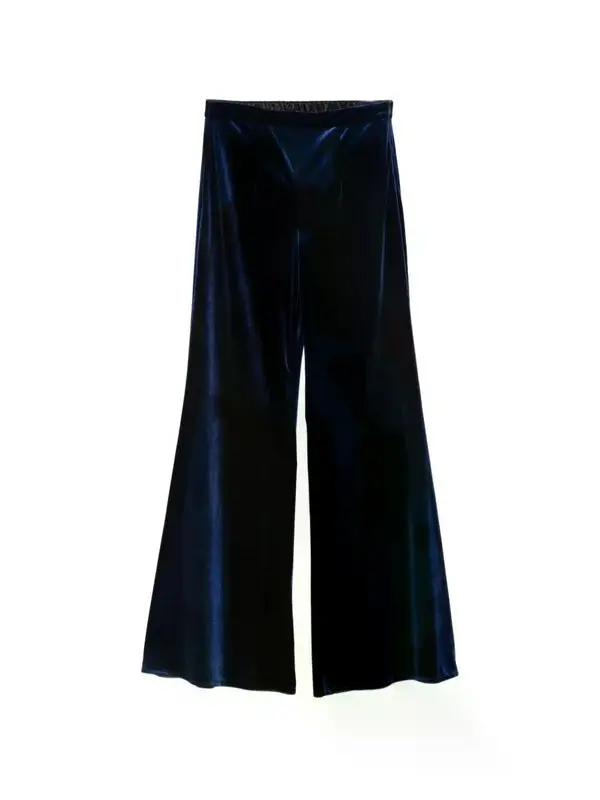 CENERE GB Velvet Flared Trousers