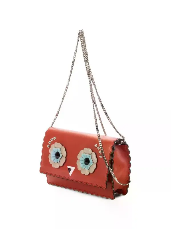 Fendi Hypnoteyes Studded Shoulder Bag