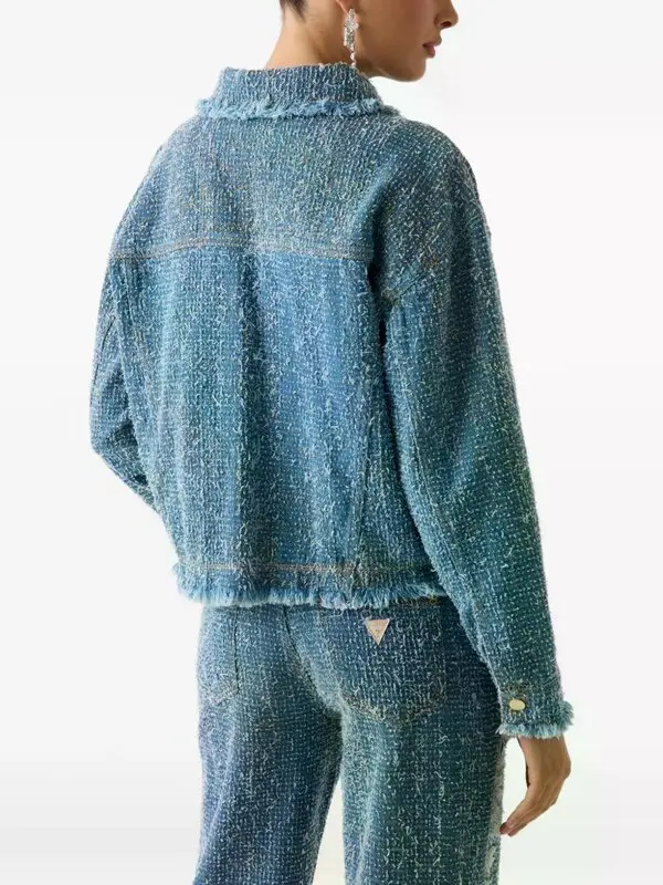 Guess Denim Tweed Jacket