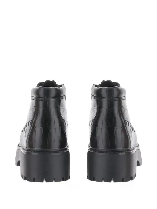 Timberland Mid Stone Street Crocodile-effect Ankle Boots