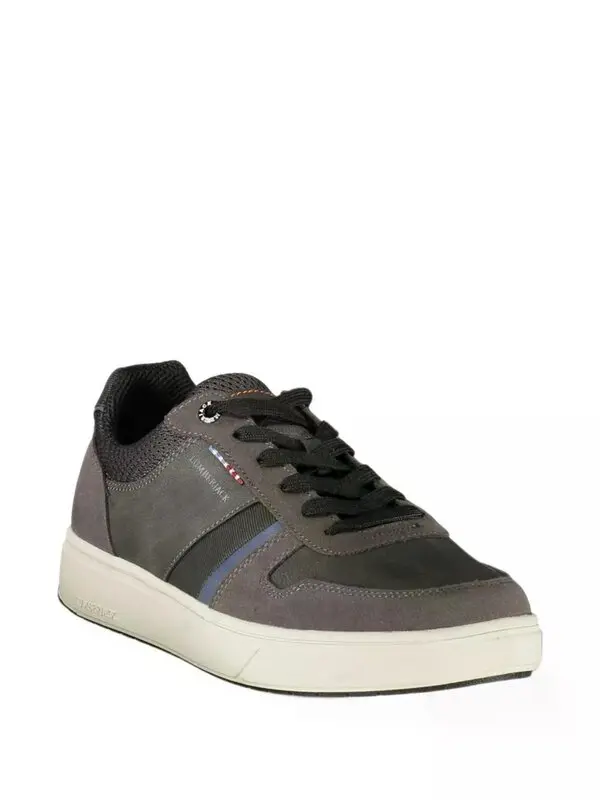 LUMBERJACK Panelled Lace-up Sneakers - Grey