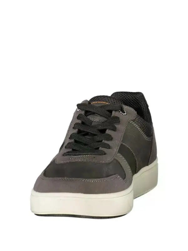 LUMBERJACK Panelled Lace-up Sneakers - Grey