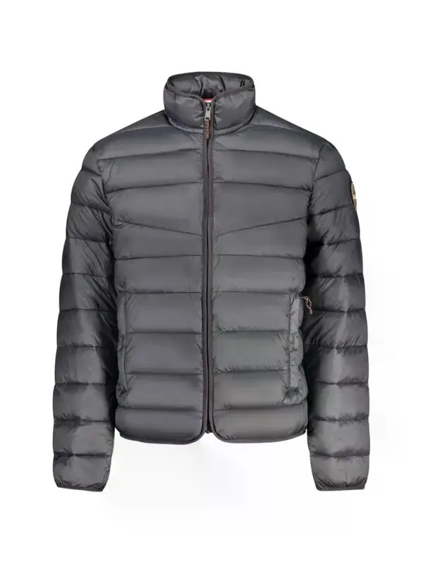 NAPAPIJRI Quilted Logo-patch Jacket