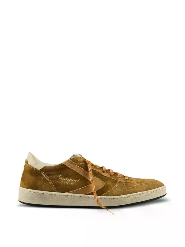 VALSPORT Davis Suede Panelled Sneakers - Brown