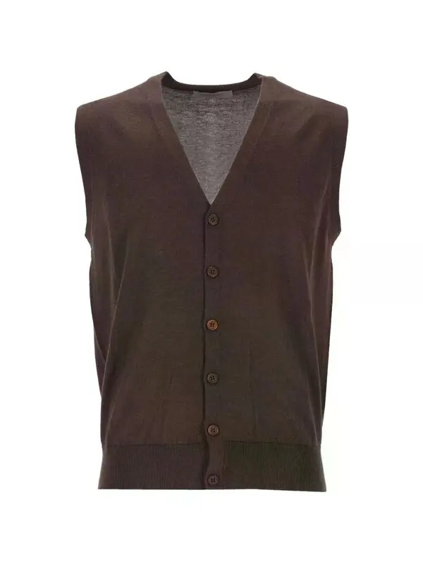 Corneliani V-neck Button-up Gilet