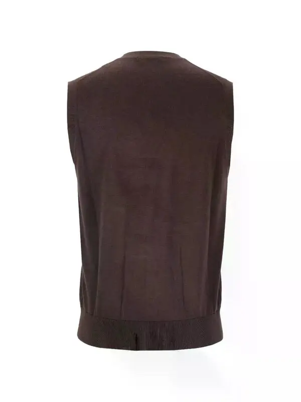 Corneliani V-neck Button-up Gilet