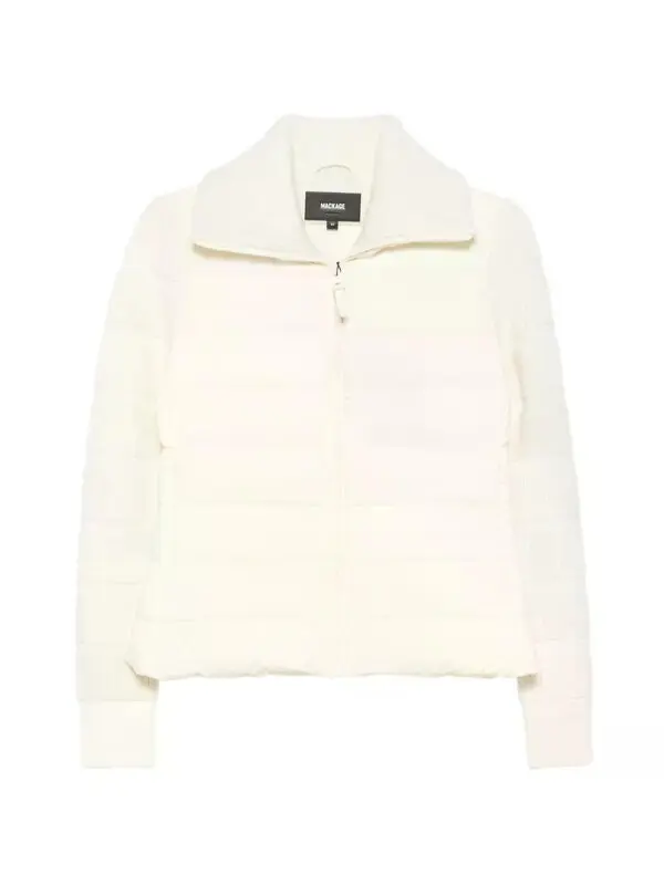 Mackage Quilted Panel-sleeved Jacket - Neutrals