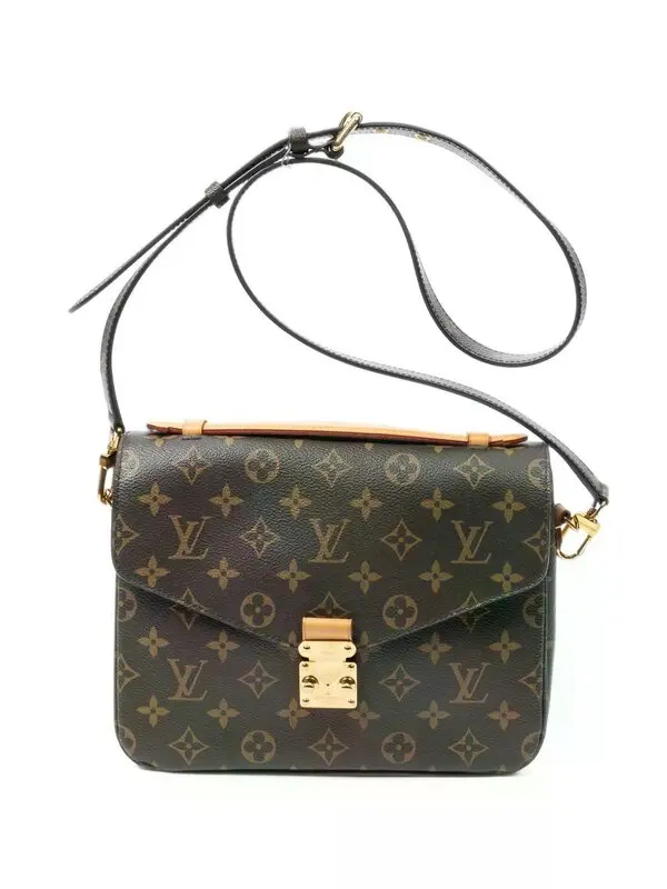 LOUIS VUITTON Pochette Metis Monogram Shoulder Bag - Brown