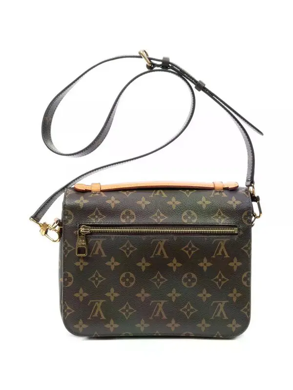 LOUIS VUITTON Pochette Metis Monogram Shoulder Bag - Brown