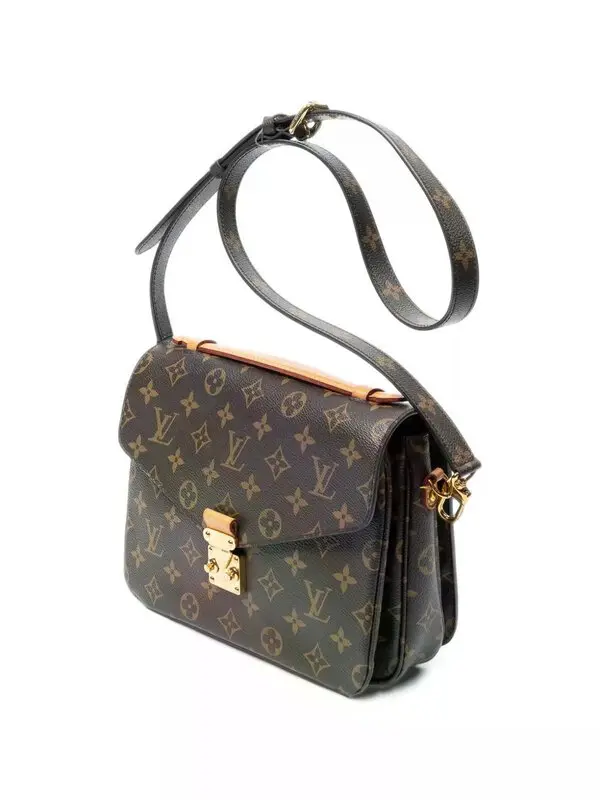 LOUIS VUITTON Pochette Metis Monogram Shoulder Bag - Brown