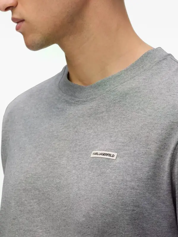 Karl Lagerfeld Logo-patch T-shirt