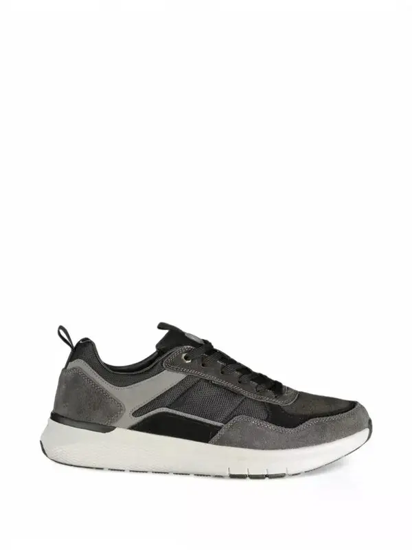 LUMBERJACK Panelled Lace-up Sneakers - Black