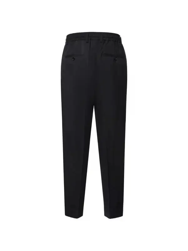 BE ABLE Dominique Pleated Elasticated-waist Trousers