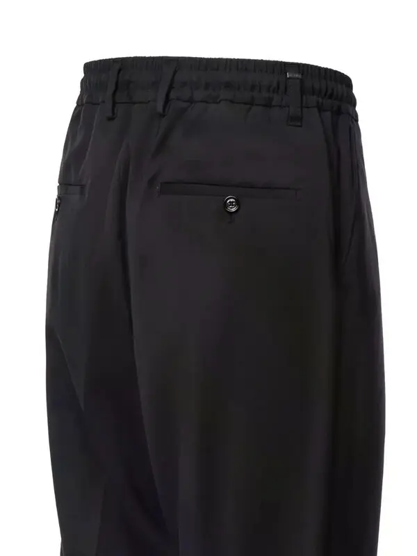 BE ABLE Dominique Pleated Elasticated-waist Trousers