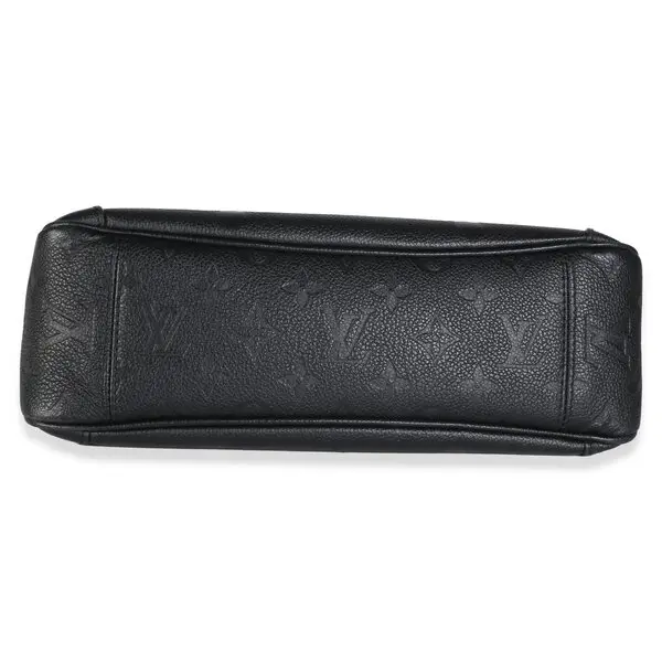 LOUIS VUITTON Monogram Empreinte Trianon Pm - Black
