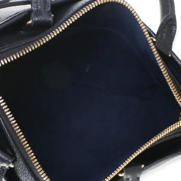LOUIS VUITTON Monogram Empreinte Trianon Pm - Black
