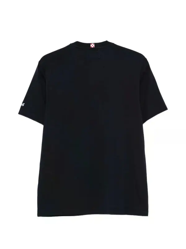 MC2 SAINT BARTH Embroidered Logo-patch T-shirt