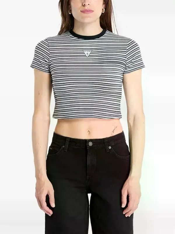 Guess Go Core Stripe-print T-shirt
