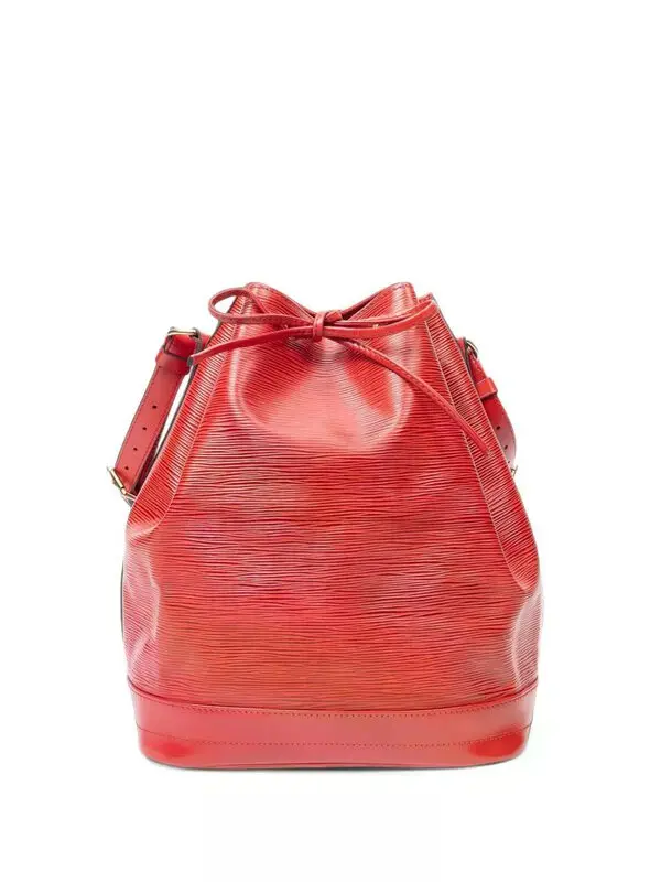 LOUIS VUITTON 1994 Gm Noe Epi-leather Bucket Bag - Red