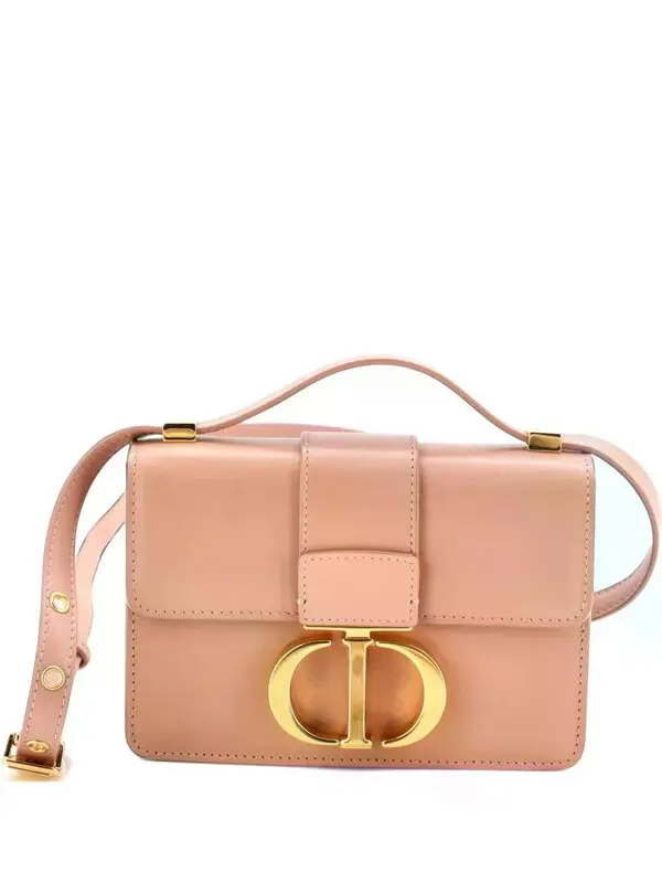 Dior 30 Montaigne Flap Bag Leather Micro Shoulder Bag