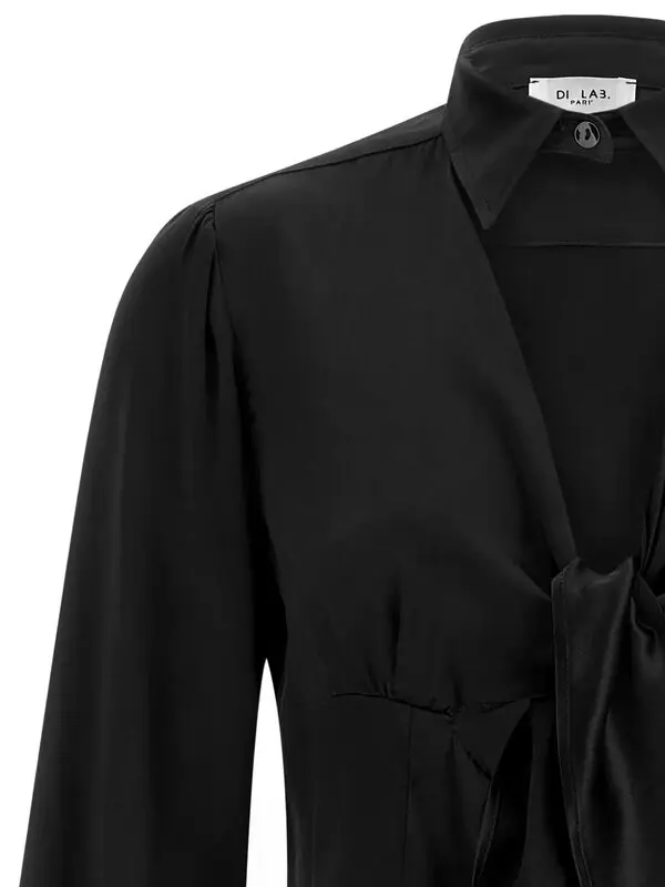 DI.LA3 PARI' Nodo Knot-detail Shirt