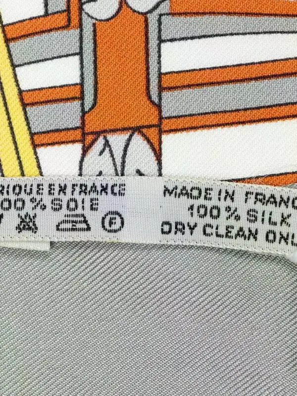 Hermès Washington's Carriage Silk Scarf