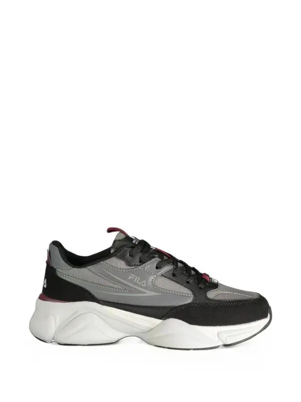 FILA Recade Logo-print Panelled Sneakers - Grey