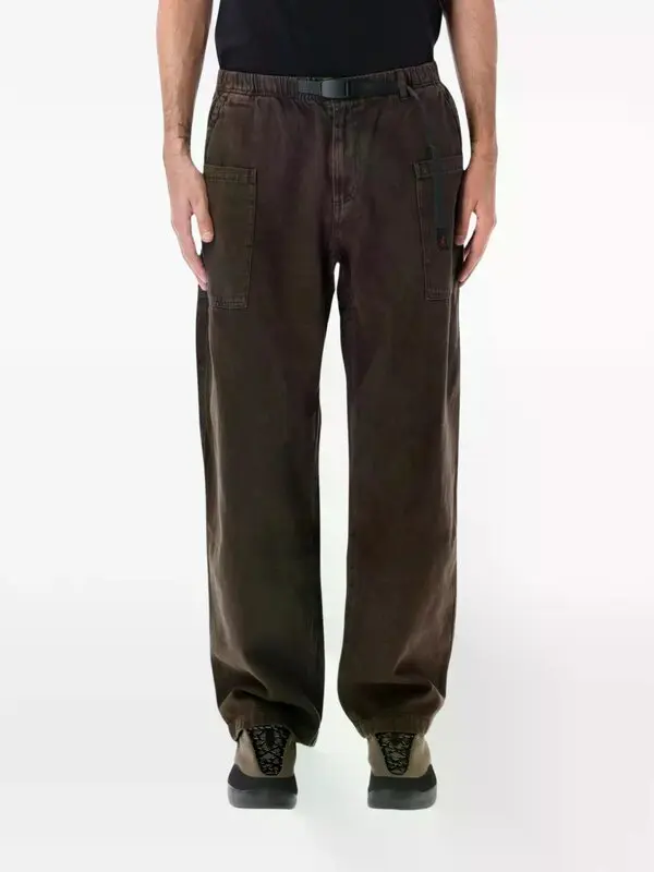 Gramicci Belted Cotton-twill Trousers