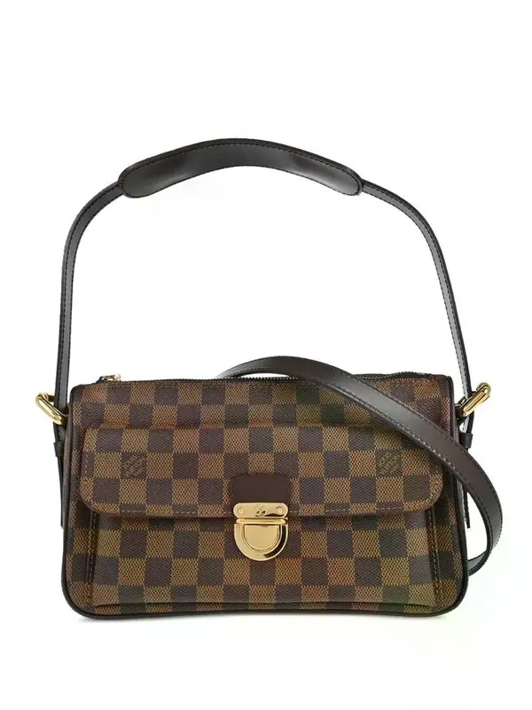 LOUIS VUITTON Gm Damier Ravello Shoulder Bag - Brown