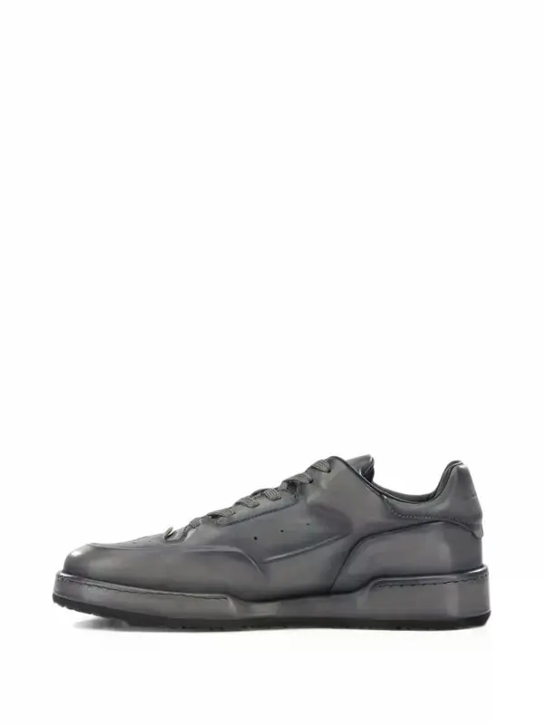 Officine Creative Eraser Panelled Leather Sneakers - Grey
