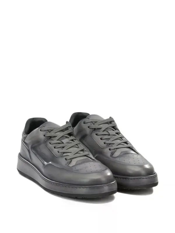 Officine Creative Eraser Panelled Leather Sneakers