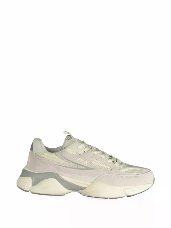 FILA Logo-print Mesh-panel Sneakers - Neutrals