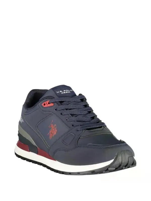 U.s. Polo Assn. Logo-print Panelled Sneakers