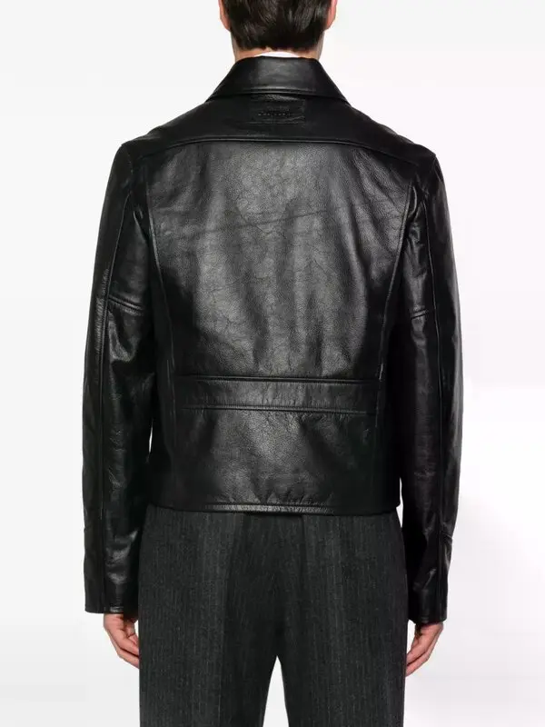 Amiri Leather Western-yoke Jacket