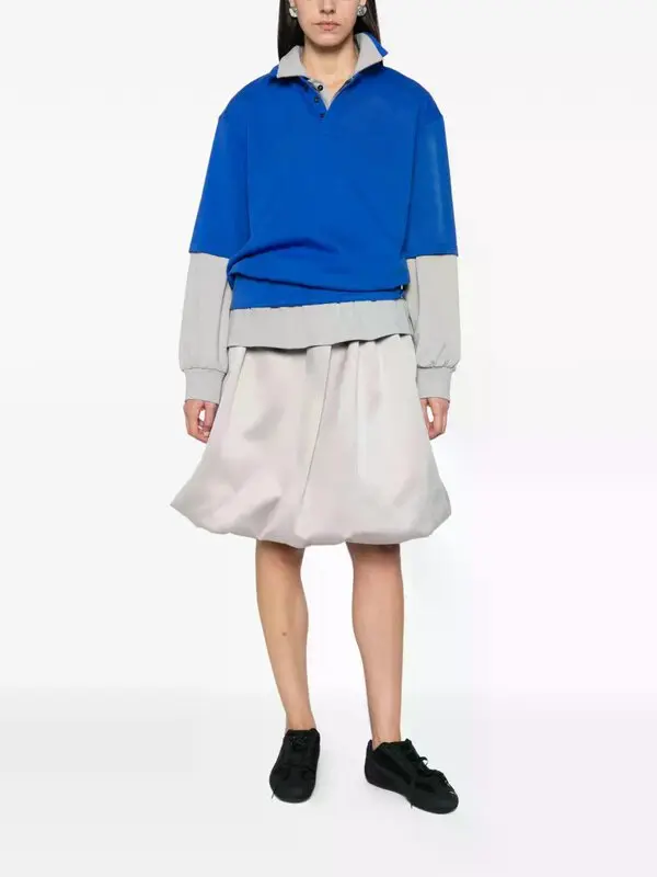 LII Layered-effect Sweatshirt