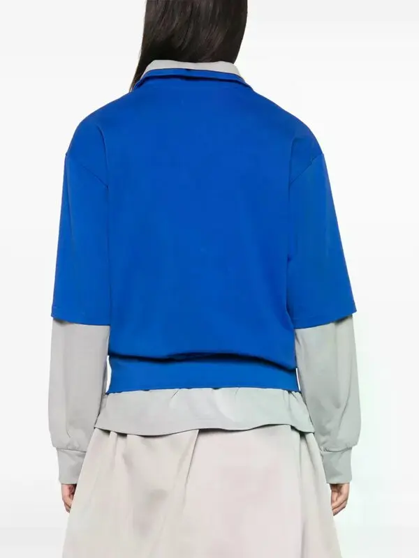 LII Layered-effect Sweatshirt