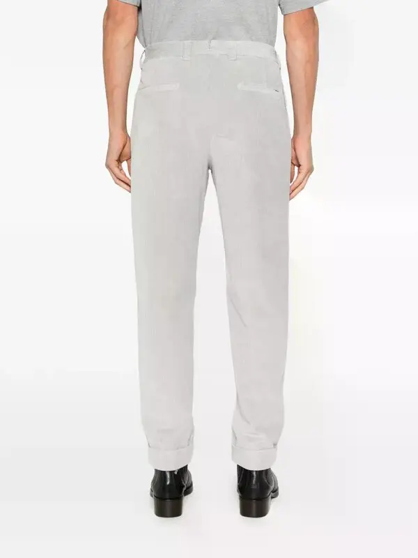 BERWICH Pleated Corduroy Trousers