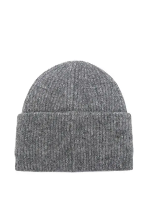 ANIPS Ribbed-knit Beanie Hat