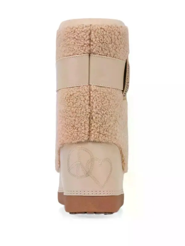 Moschino Faux-shearling Snow Boots