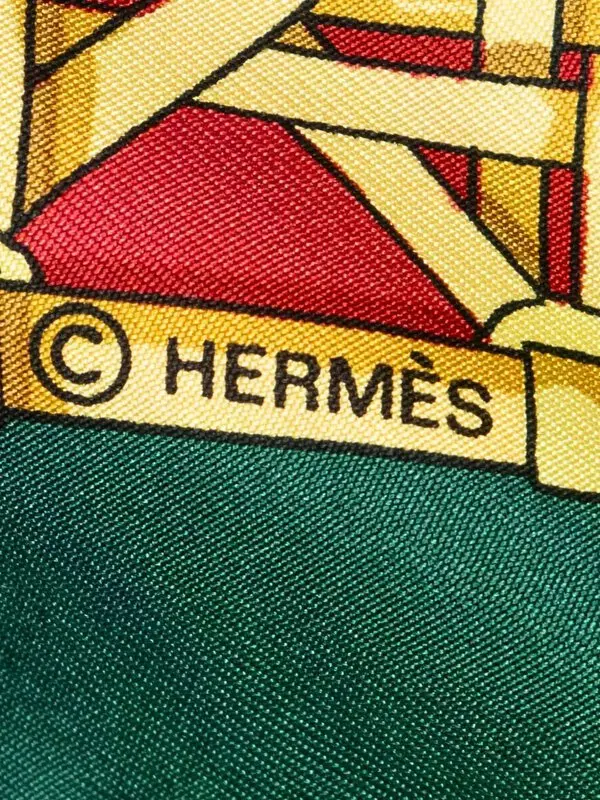 Hermès Feux De Route Scarf