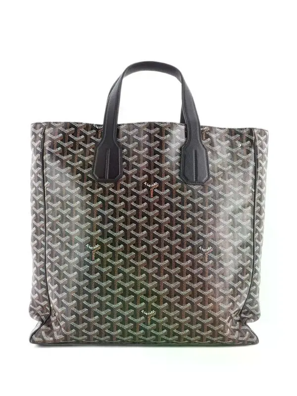 Goyard Voltaire Iii Coated Canvas Tote Bag