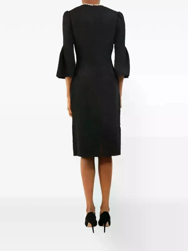 Jenny Packham Crystal-embellished Lace Dress