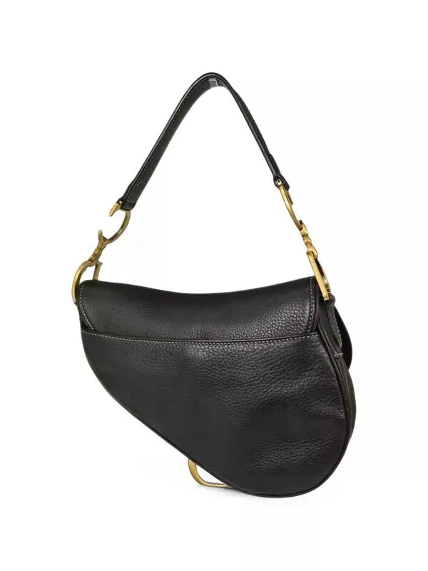 Dior Saddle Leather Shoulder Bag