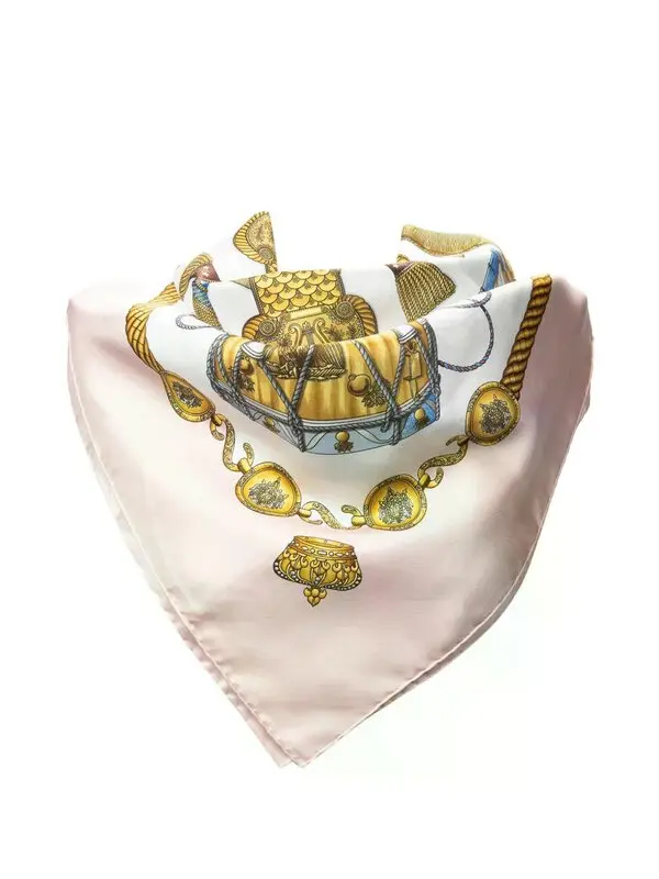 Hermès Les Tambours Scarf
