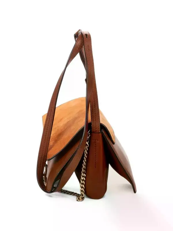 Chloé Small Faye Leather Cross Body Bag - Brown