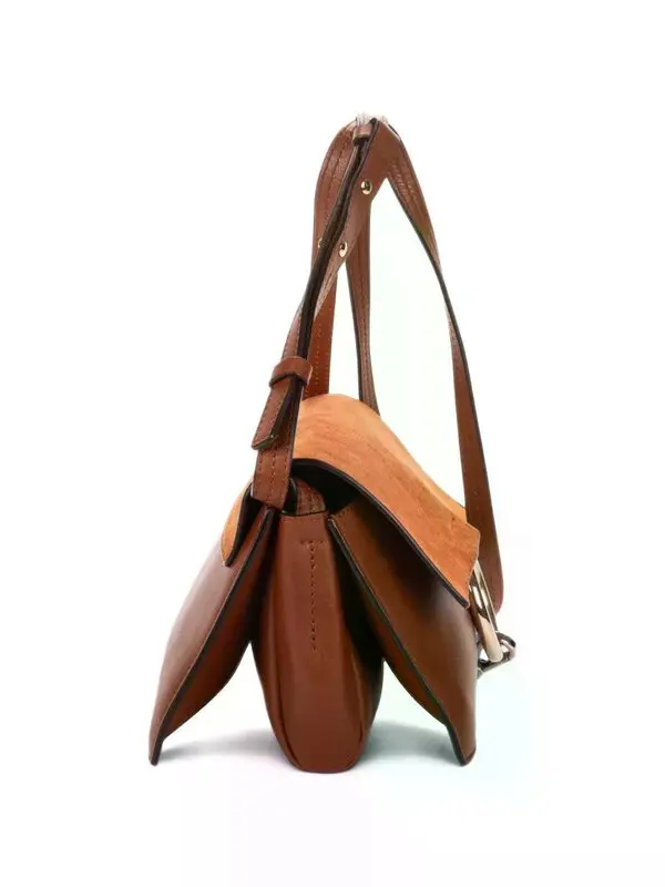 Chloé Small Faye Leather Cross Body Bag - Brown