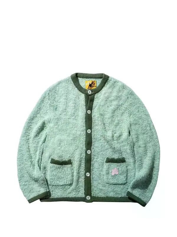 GOLF LE FLEUR* Flower-patch Cardigan